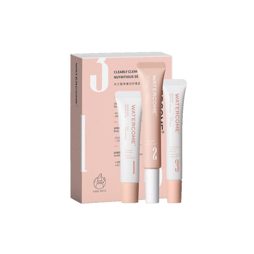 Watercome Lip Hair Removal Cream 3 Steps Kit 水之蔻唇部脱毛膏三件套 | CuteHart