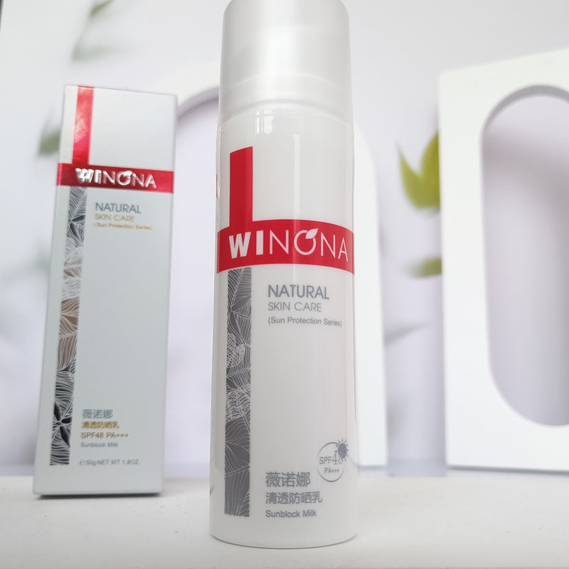 Skincare Sun Protection ：Winona SPF48/PA+++ Sunscreen lotion 薇诺娜清透防晒乳 ...